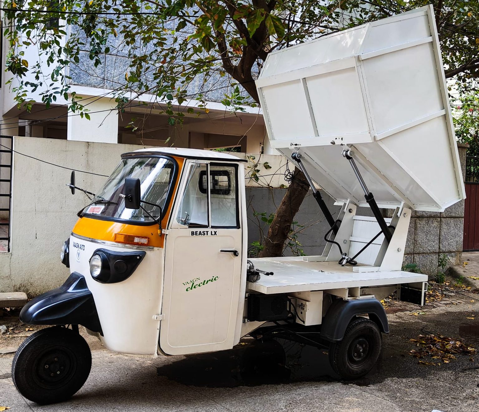 Best Electric Auto Rickshaw - Vaagn Electric Loader Model Y